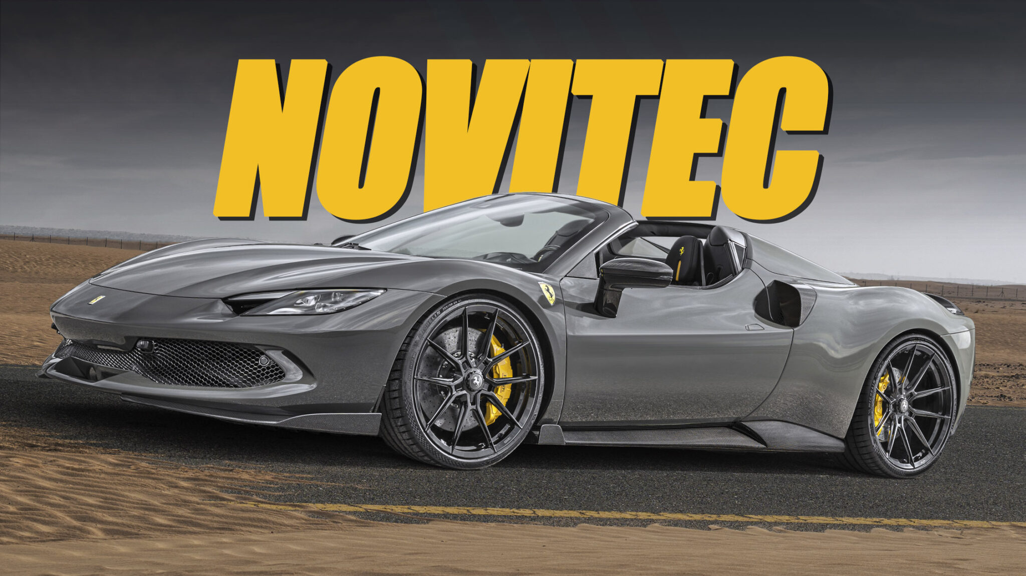 Ferrari 296 GTS By Novitec Is An Exotic Spider With More Power And ...