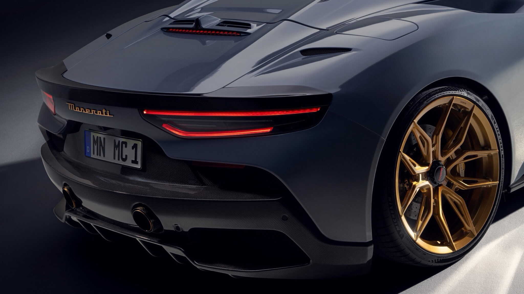 Novitec’s Maserati MC20 Cielo Sports Subtle Aero, Gold Wheels, And 701 ...