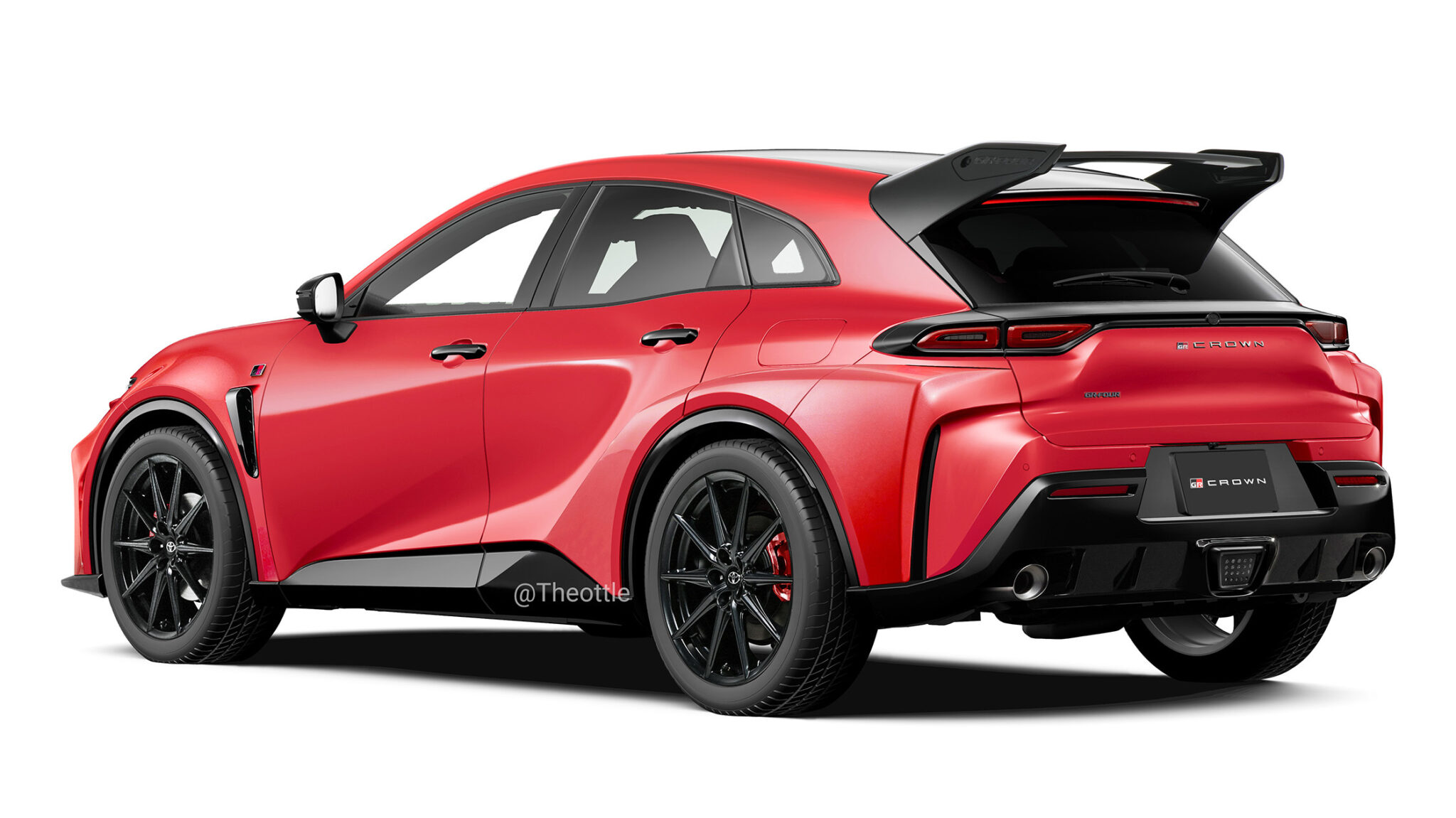 Toyota GR Crown Sport Render Looks Like A Rally-Spec Purosangue | Carscoops