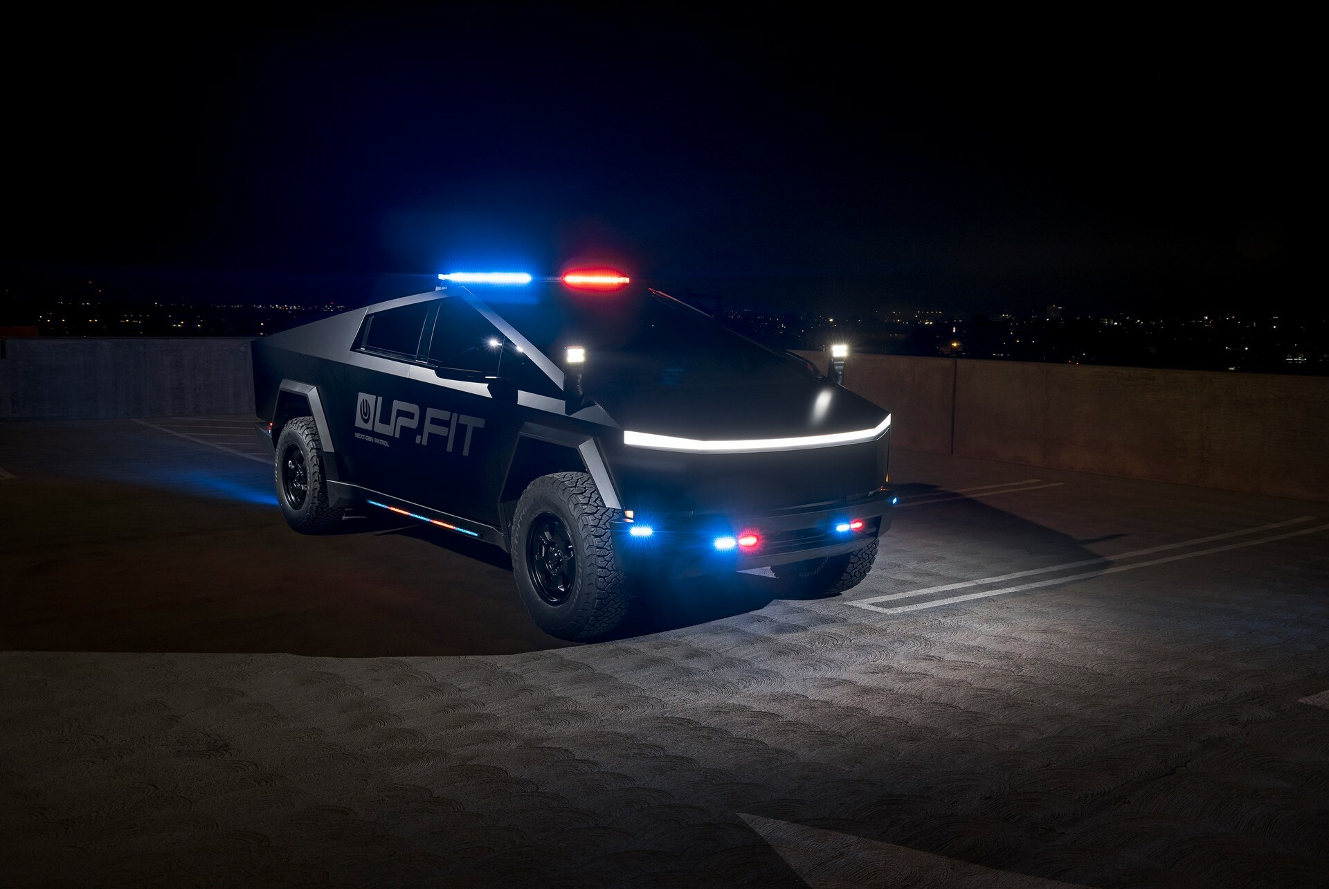 Tesla Cybertruck Joins The Police, May Pull You Over This Year (If It ...