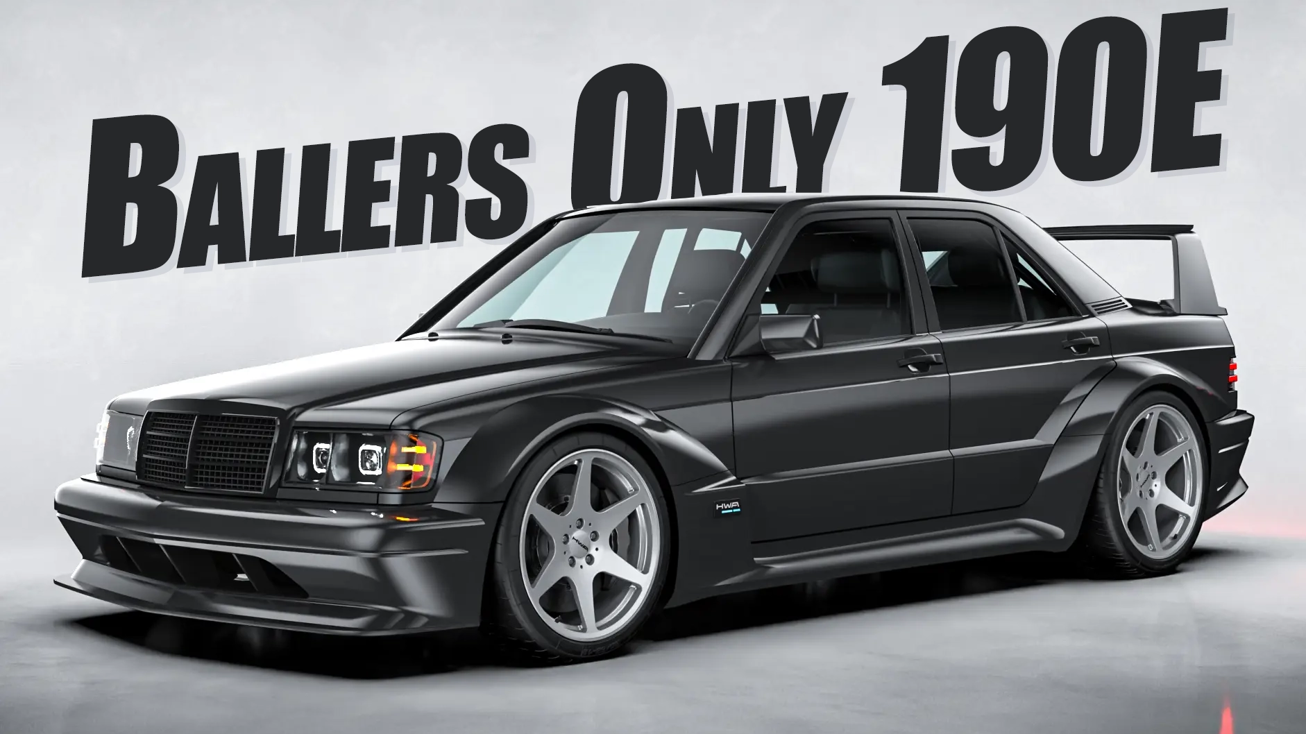 HWA’s $776,000 Mercedes 190E EVO II Restomod Is Pure 80s Fantasy ...