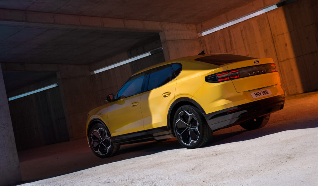 Ford Capri Reborn As A Coupe Version Of Euro Explorer EV | Carscoops
