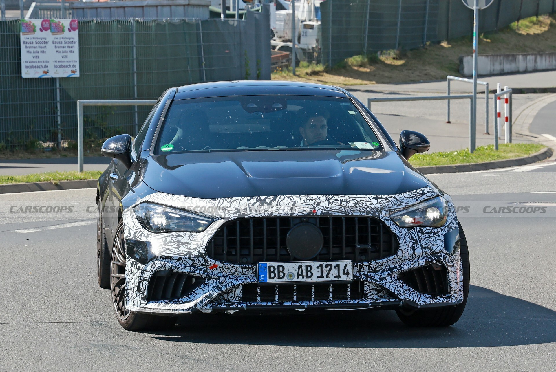 2025 메르세데스 AMG CLE 63 쿠페 스파이샷 : 클리앙
