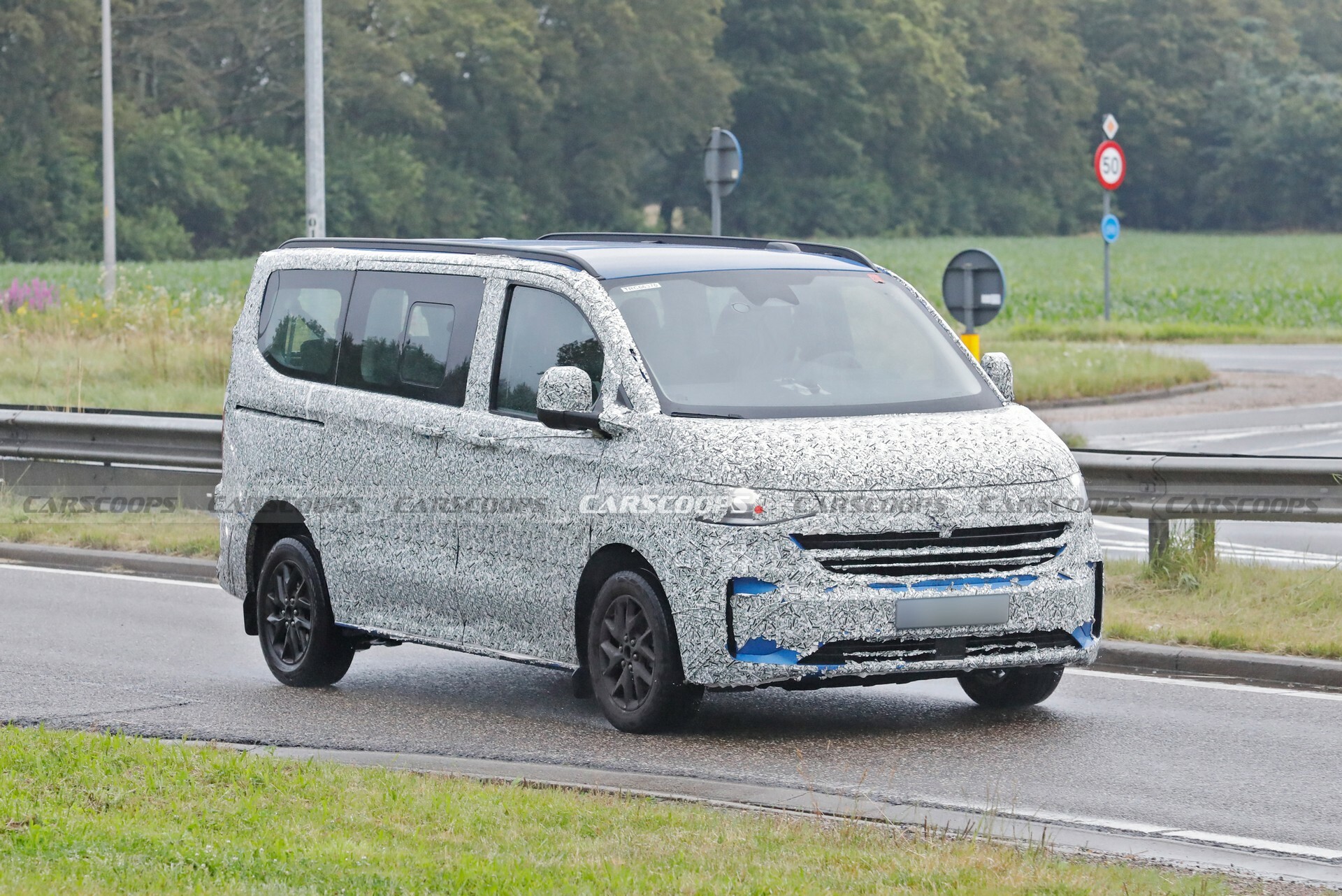 VW Transporter T7 Spied As A Box Full Of Boring Corporate Synergy ...