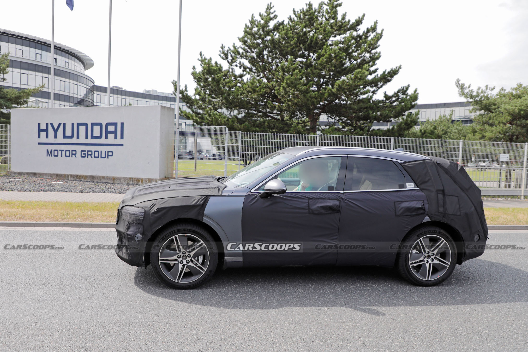 Facelifted Genesis GV70 Electrified Inbound With Massive Dashboard ...