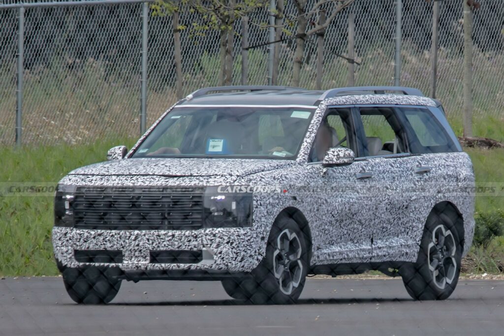 2026 Hyundai Palisade Trades Curves For Boxy New Looks | Carscoops
