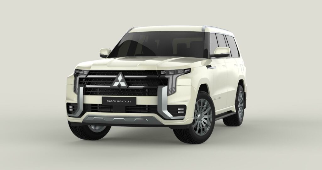 Next-Gen Mitsubishi Pajero Envisioned With Modern Boxy Looks And An ...