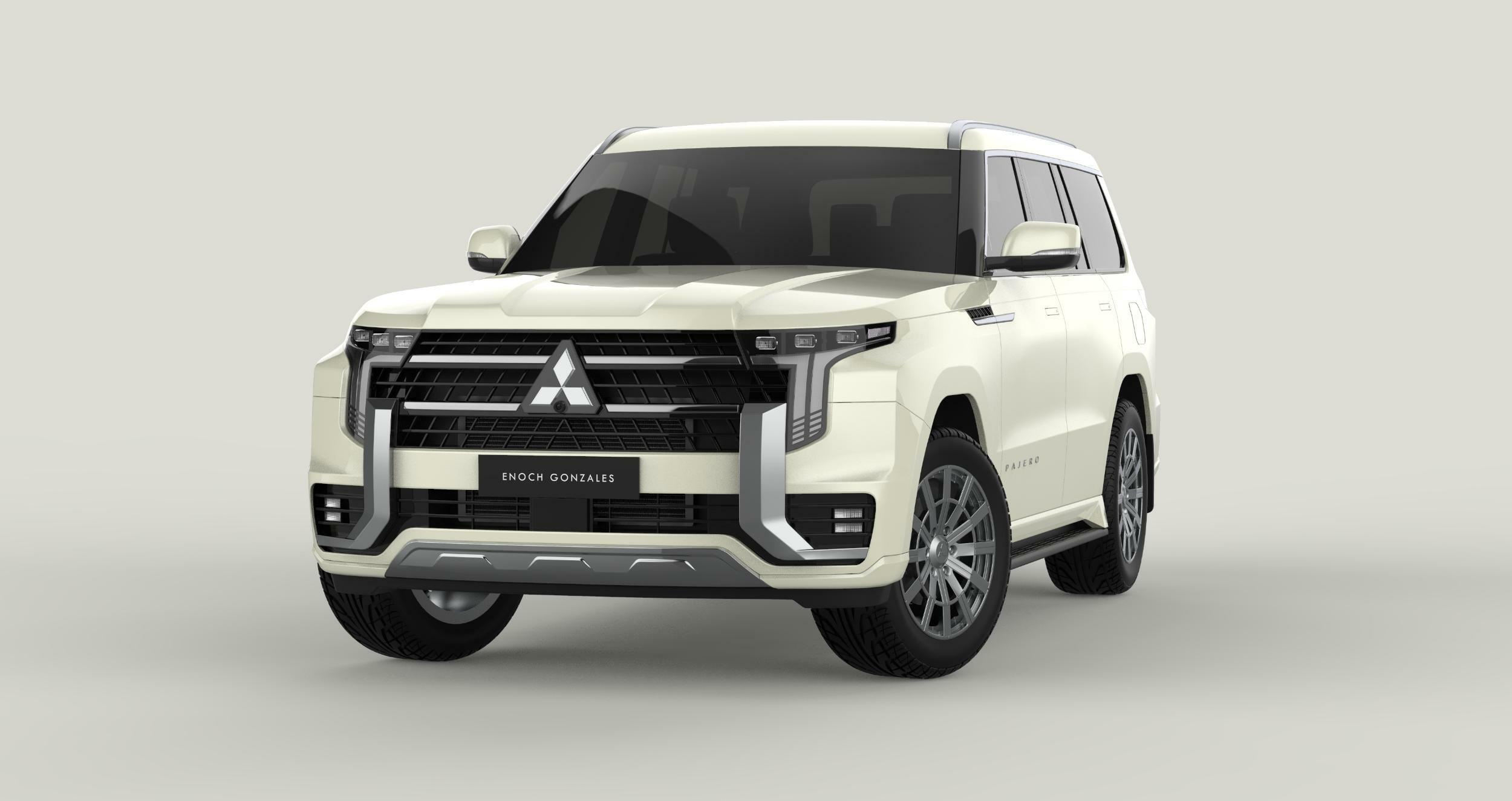 Next-Gen Mitsubishi Pajero Envisioned With Modern Boxy Looks And An ...