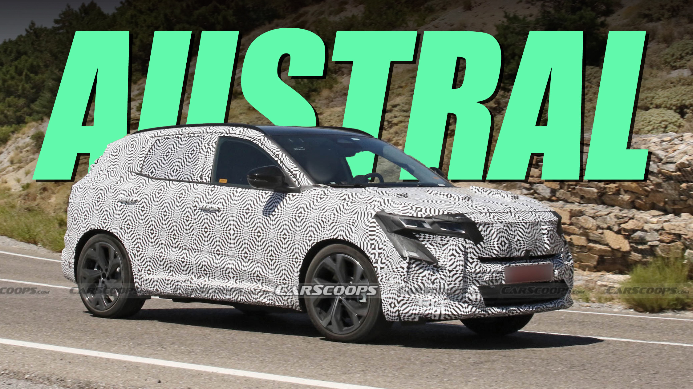 Facelifted Renault Austral Shows Off New Rafale-Style Lights And Grille ...