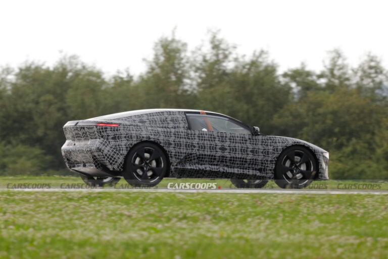 BMW Neue Klasse EV Coupe Spied With Radical Tech And Futuristic Design ...