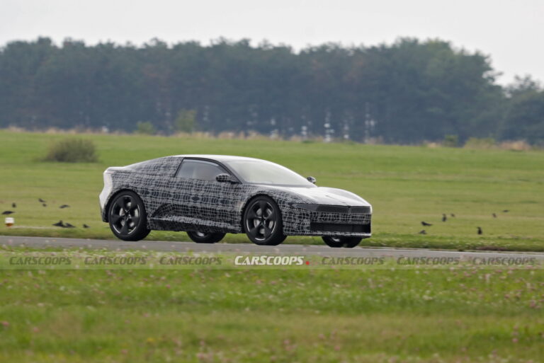 BMW Neue Klasse EV Coupe Spied With Radical Tech And Futuristic Design ...