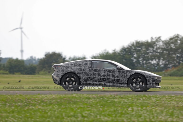 BMW Neue Klasse EV Coupe Spied With Radical Tech And Futuristic Design ...