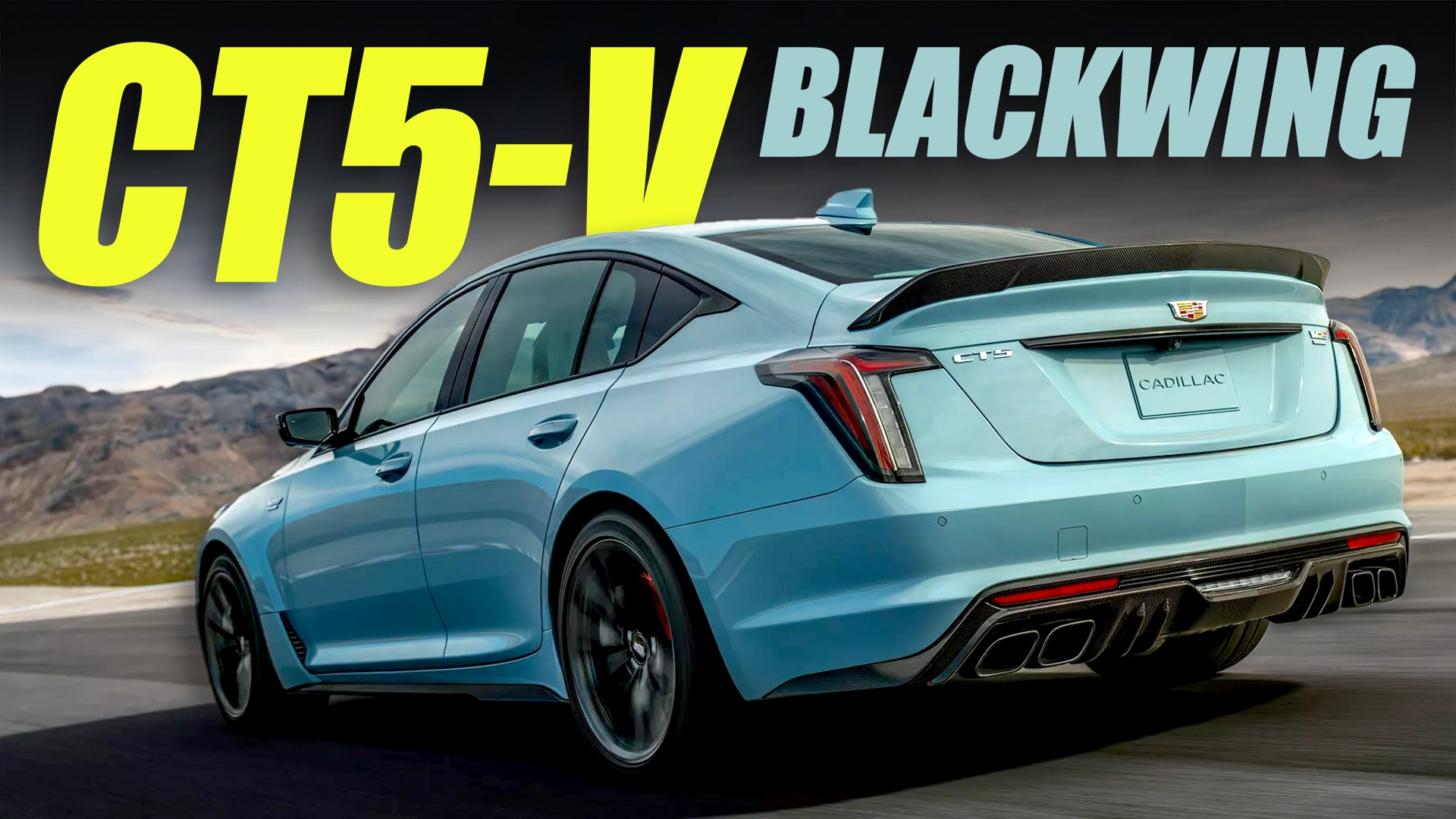 Cadillac CT5-V Blackwing Goes Full Attack Mode With Precision Package ...