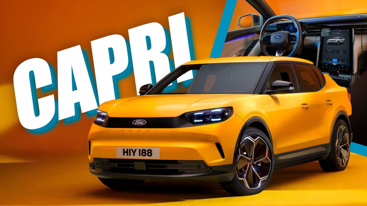 Ford Capri Reborn As A Coupe Version Of Euro Explorer EV | Carscoops