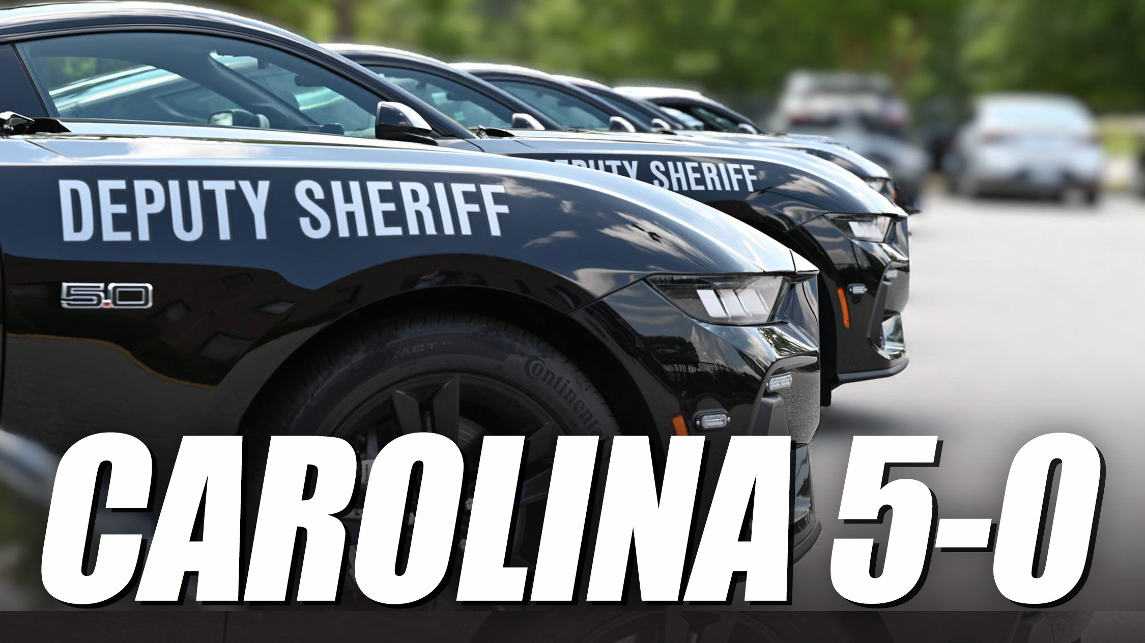 A South Carolina Sheriff Treated His Officers To 17 New Mustang GTs ...