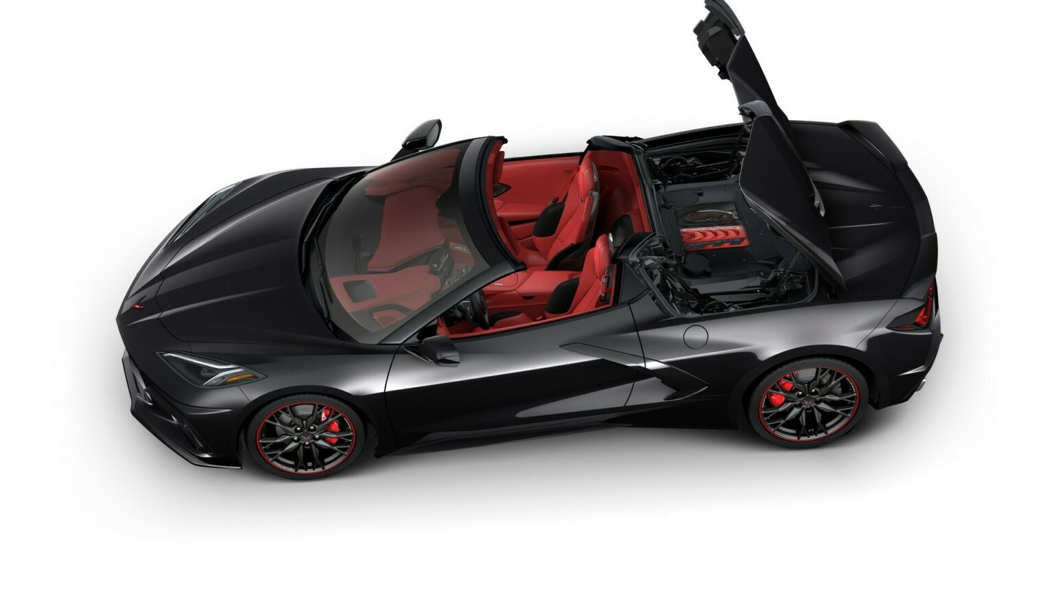 Japan Gets Special Chevy Corvette Red Flame Series | Carscoops