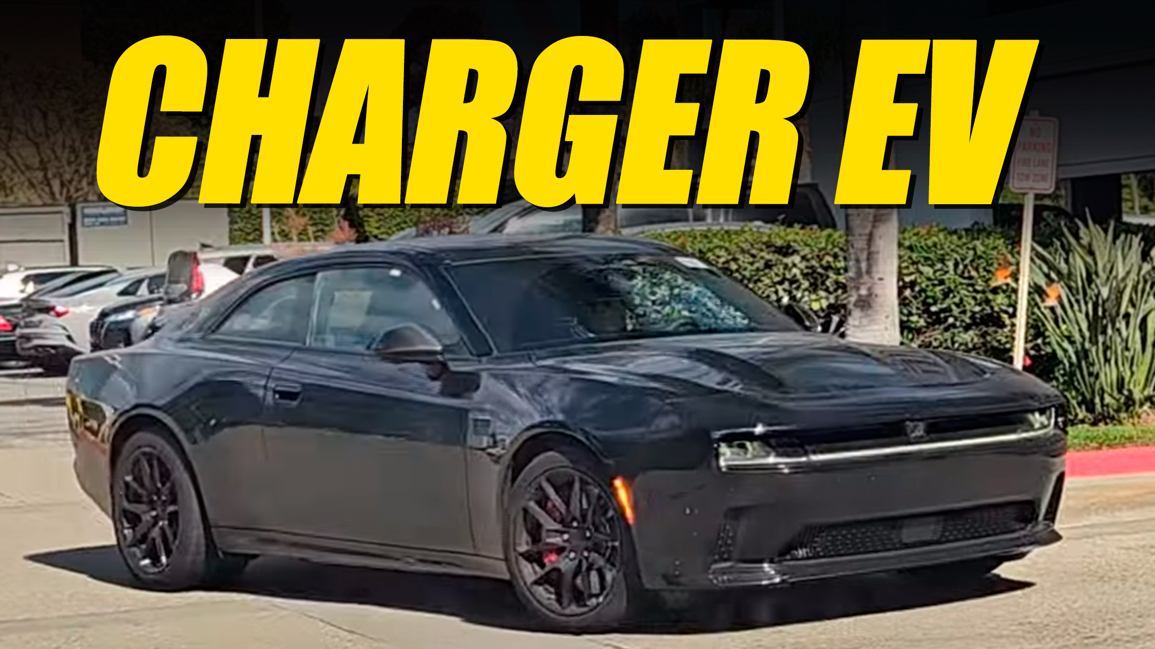 New Dodge Charger Daytona Looks The Business Out In The Open | Carscoops