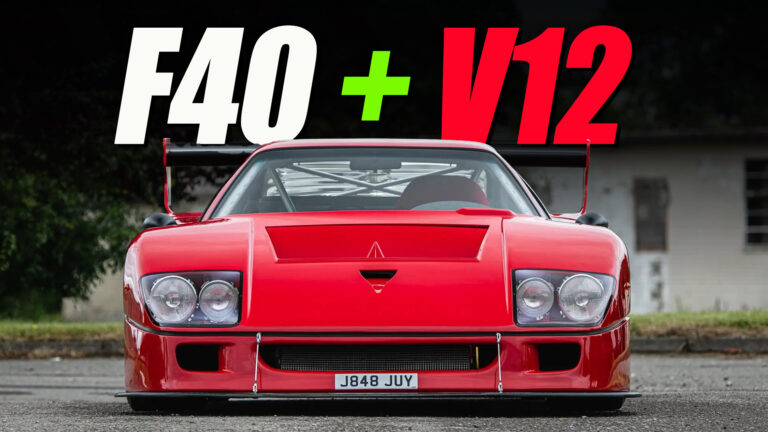 Ferrari’s F40 Didn’t Have A V12, But Simpson Motorsport’s F40 Does ...