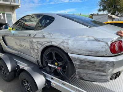 Identity-Crisis Ferrari 456 Now Has An S14 Face To Go With Its Rotary ...