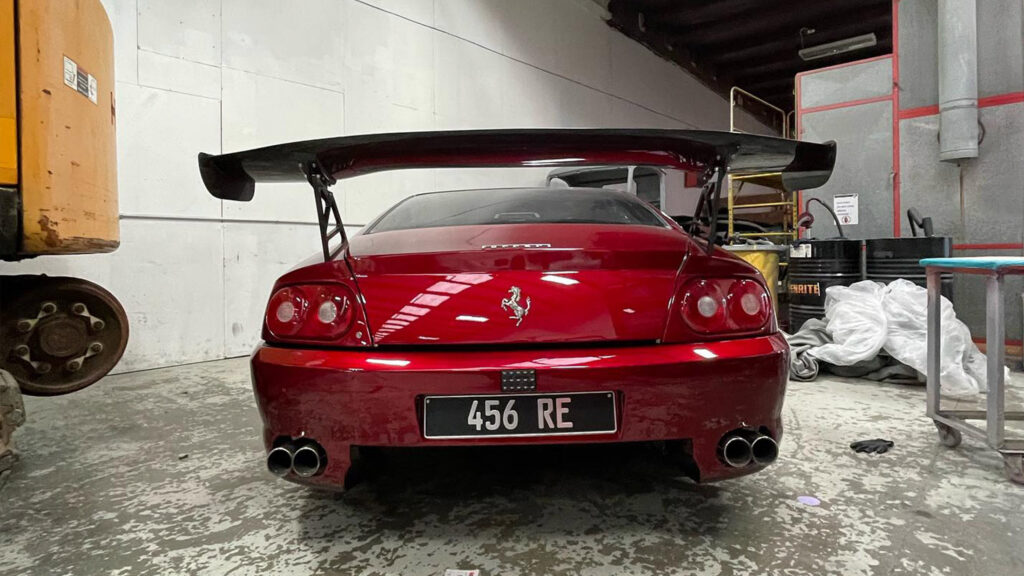 Identity-Crisis Ferrari 456 Now Has An S14 Face To Go With Its Rotary ...