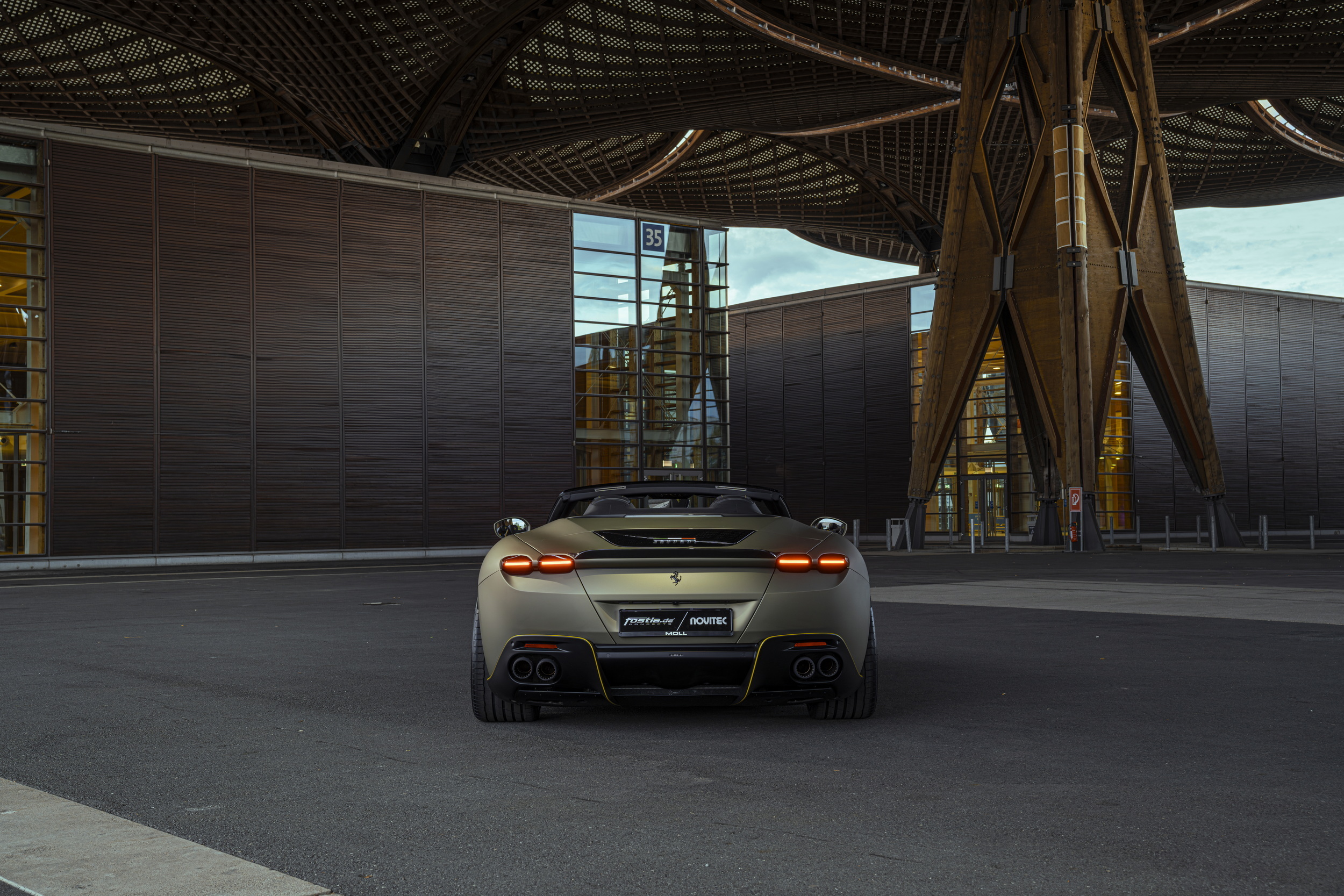 Ferrari Roma Spider Meets Matt Sandstorm Wrap | Carscoops