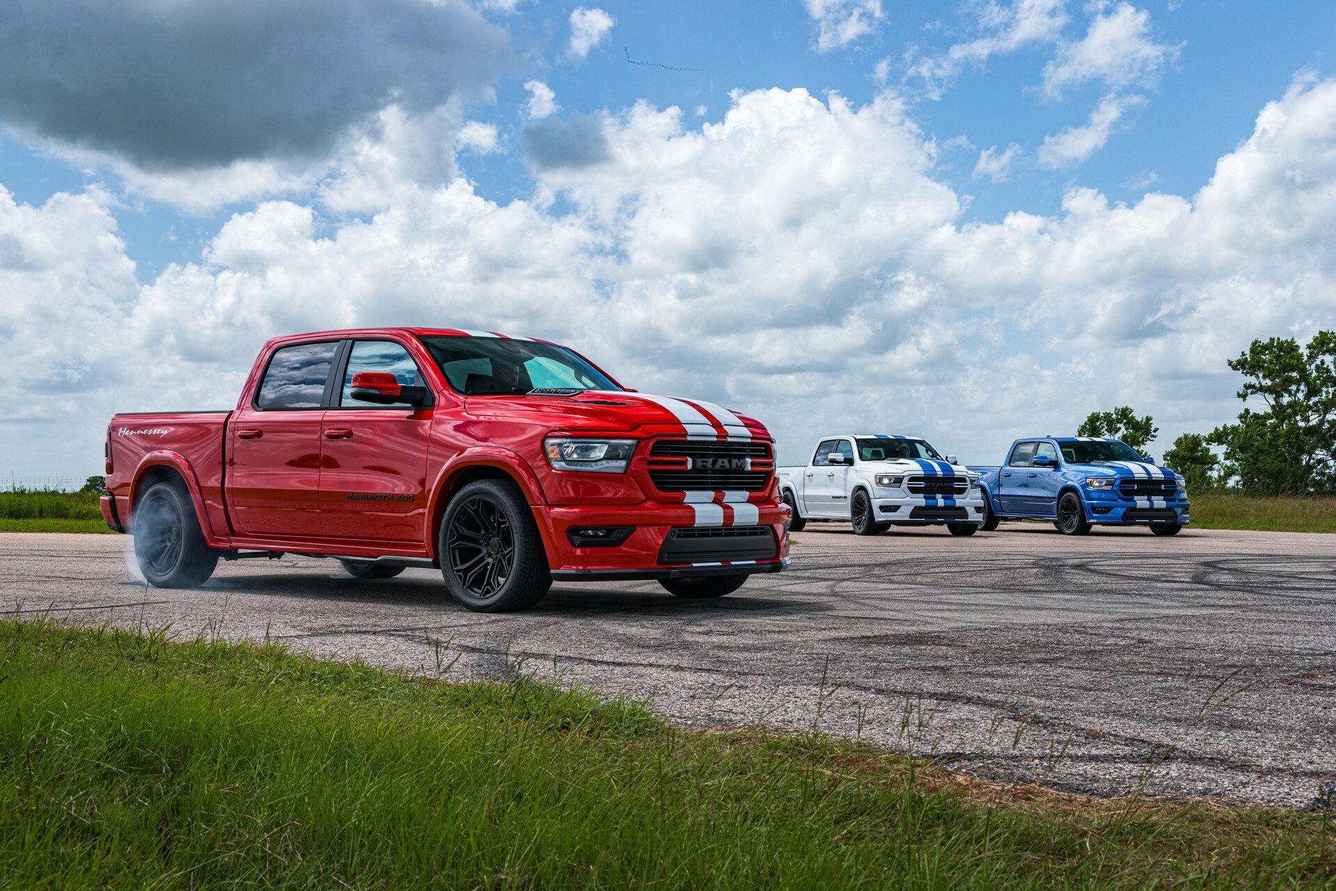 Ram-Based Hennessey Mammoth 400 Has Viper Paint And HEMI Power | Carscoops