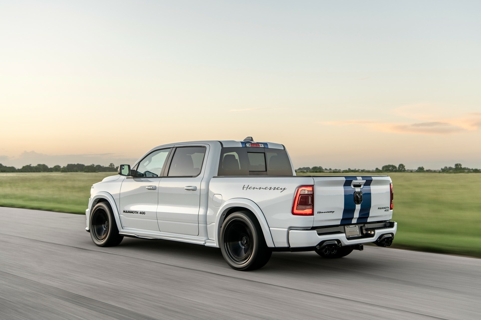 Ram-Based Hennessey Mammoth 400 Has Viper Paint And HEMI Power | Carscoops
