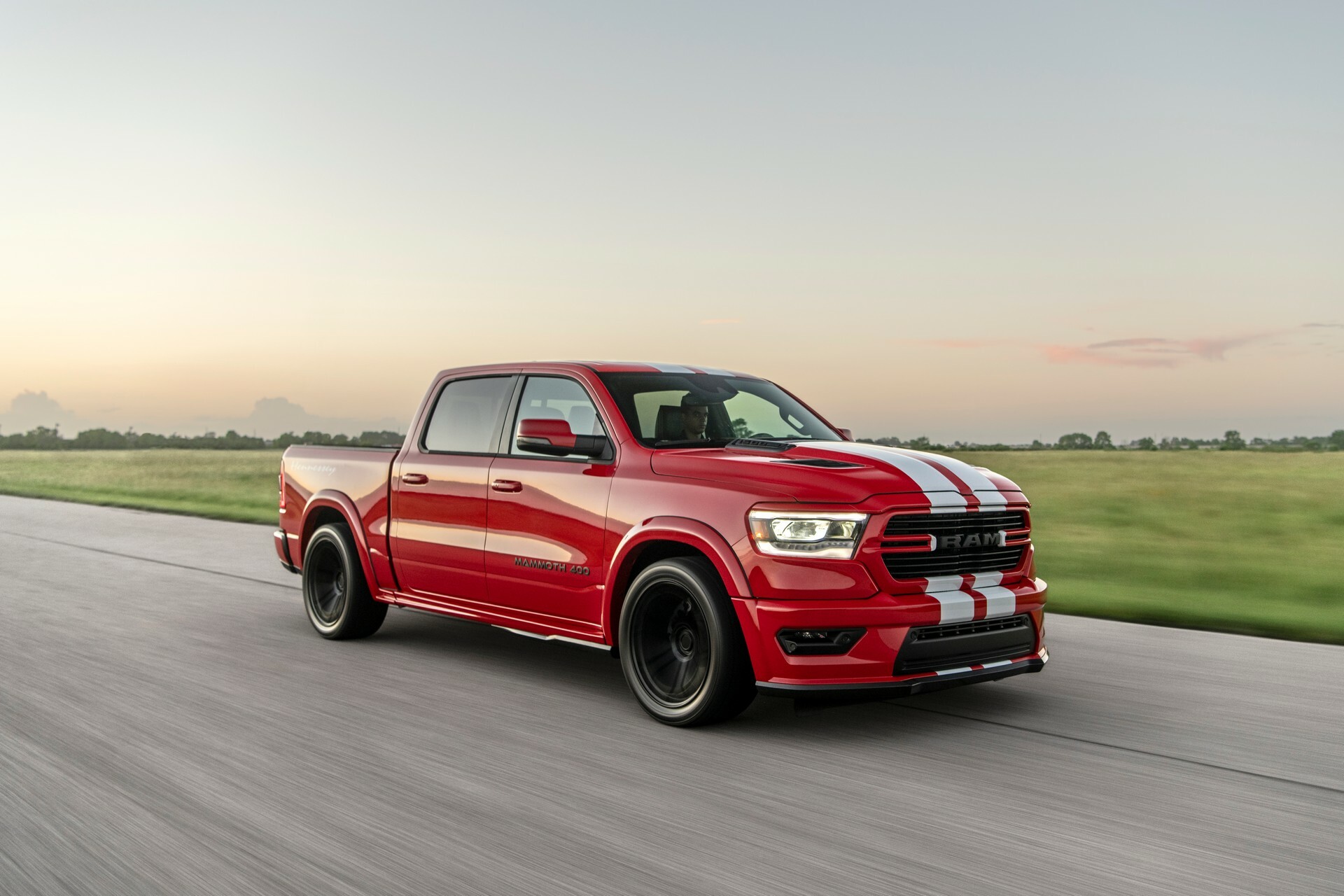 Ram-Based Hennessey Mammoth 400 Has Viper Paint And HEMI Power | Carscoops