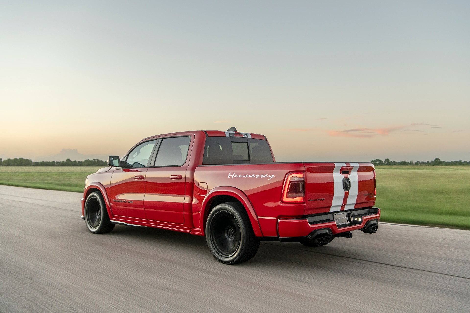 Ram-Based Hennessey Mammoth 400 Has Viper Paint And HEMI Power | Carscoops