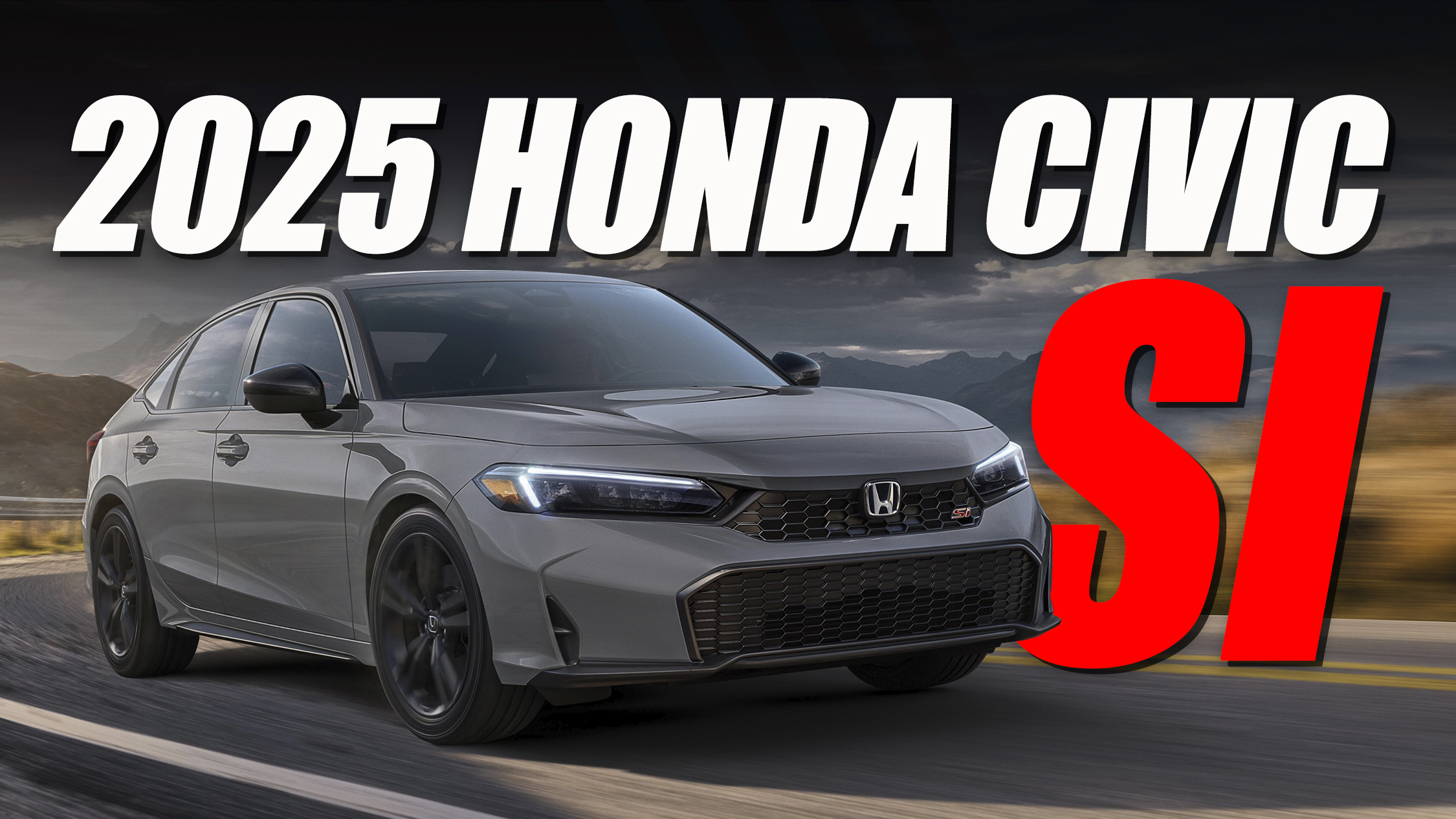 Honda Civic Si Cupe 2024 Interior At A Glance: 2024 Honda Civic Si