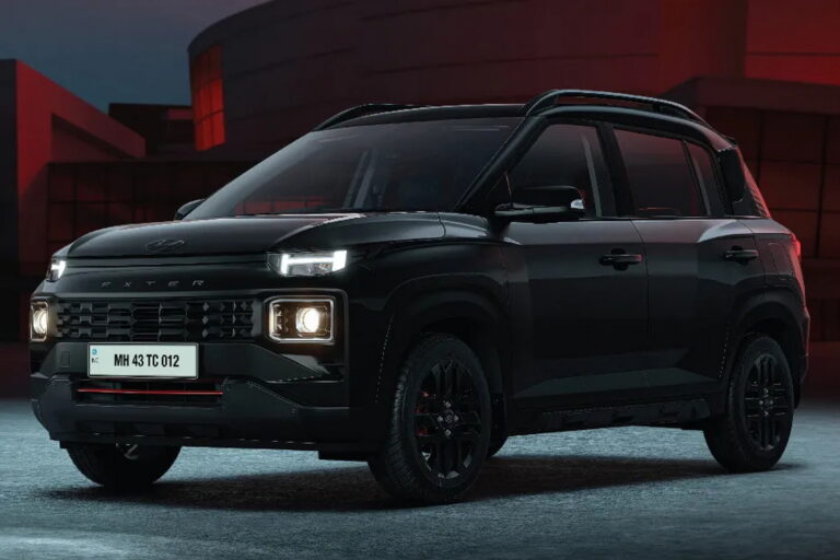Hyundai Exter Knight Edition Is A Small Budget SUV Trying To Look Cool ...