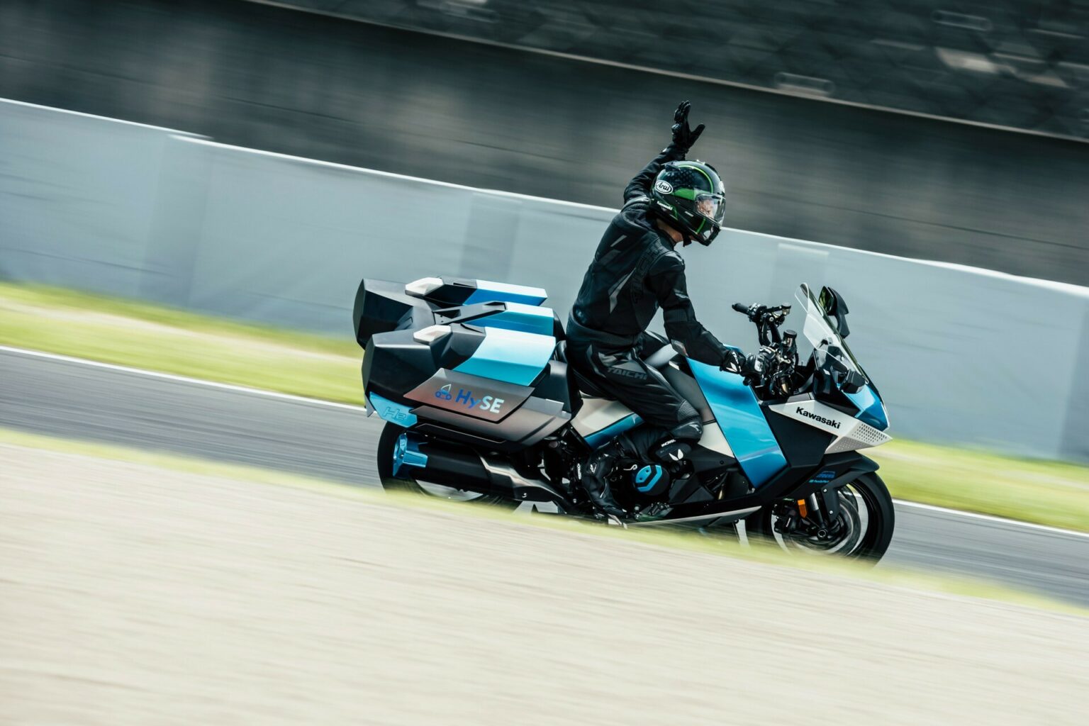 Kawasaki Showcases New Hydrogen-Powered Motorcycle | Carscoops