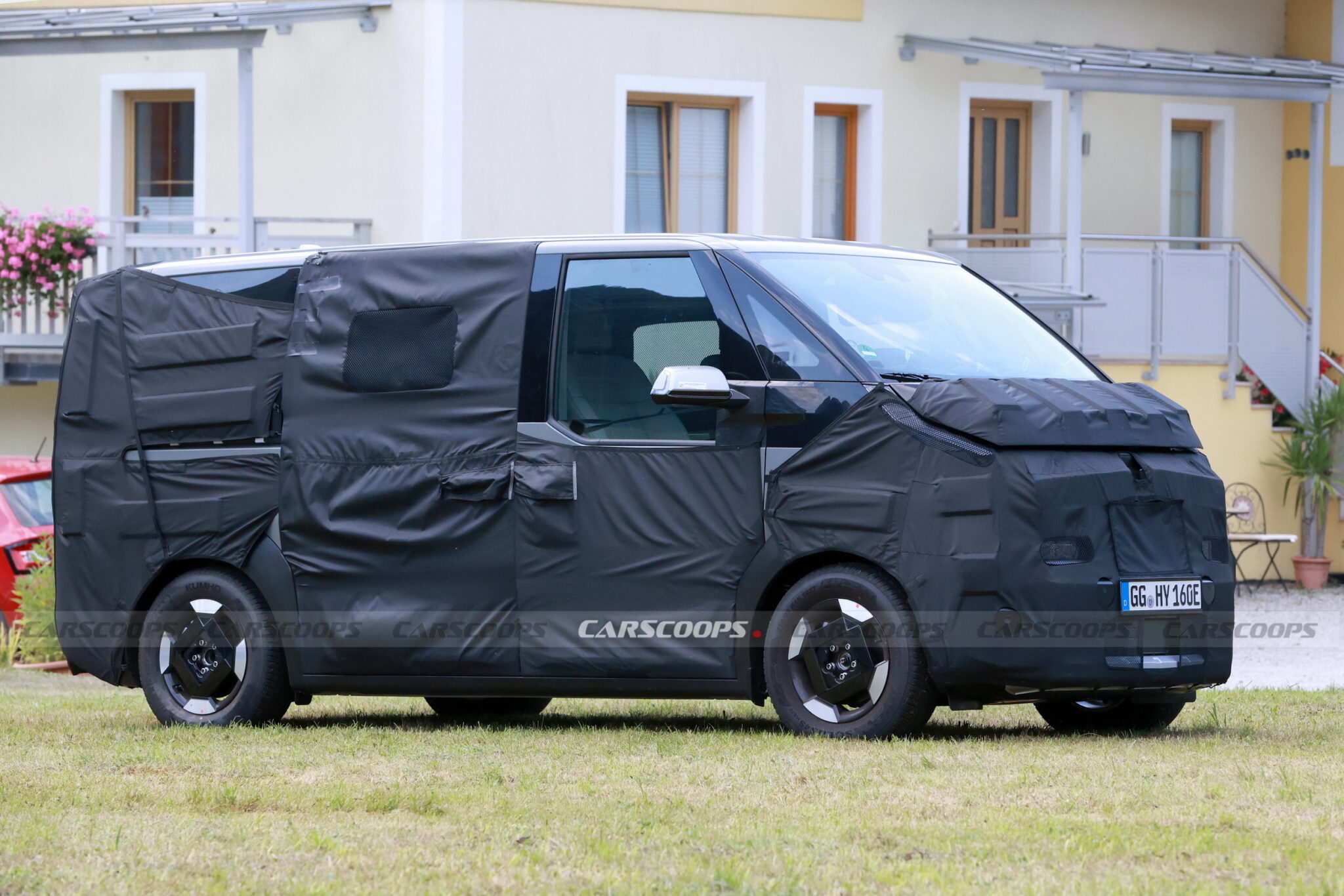 Kia PV5 EV Spotted In Minivan Form Ahead Of 2025 Debut | Carscoops