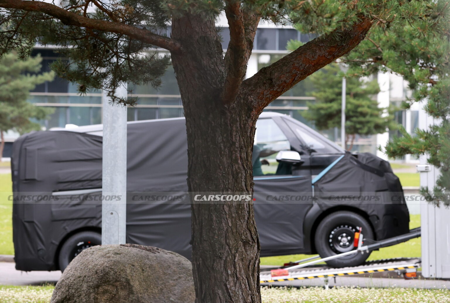 Kia PV5 EV Spotted In Minivan Form Ahead Of 2025 Debut | Carscoops