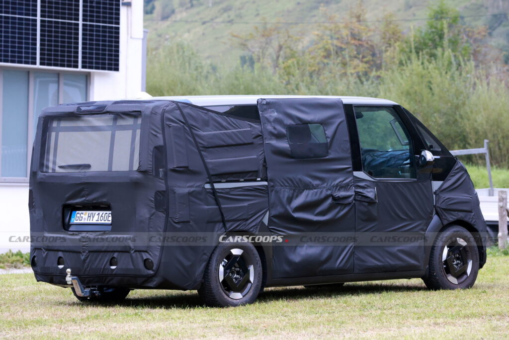 Kia PV5 EV Spotted In Minivan Form Ahead Of 2025 Debut | Carscoops