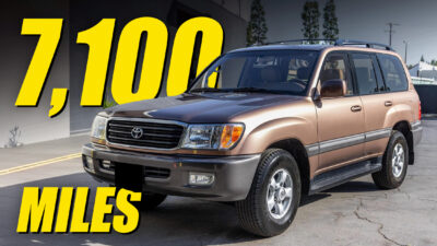 This Immaculate 7,100-Mile 1998 Toyota Land Cruiser V8 Or A Brand New ...