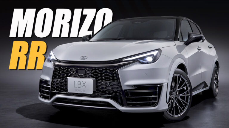 Lexus LBX Morizo RR Is A GR-Powered SUV With A Manual Option | Carscoops