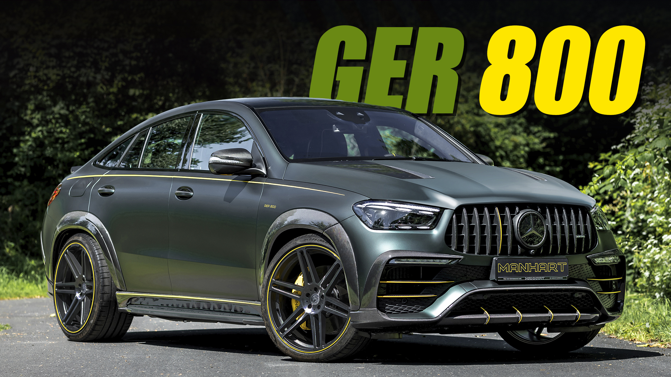 Manhart’s Take On The Mercedes-AMG GLE Coupe Has 789 HP And Loads Of ...