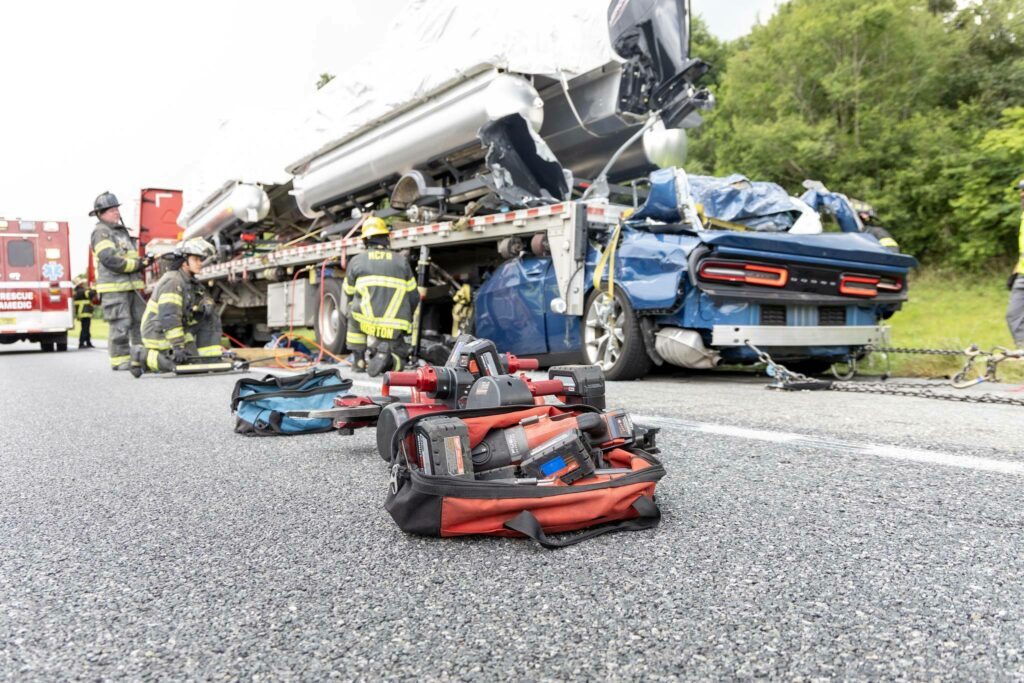 Dodge Driver Pins Challenger Under Parked Semi In Florida In Fatal ...