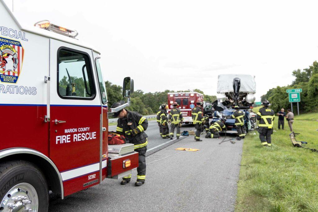 Dodge Driver Pins Challenger Under Parked Semi In Florida In Fatal ...
