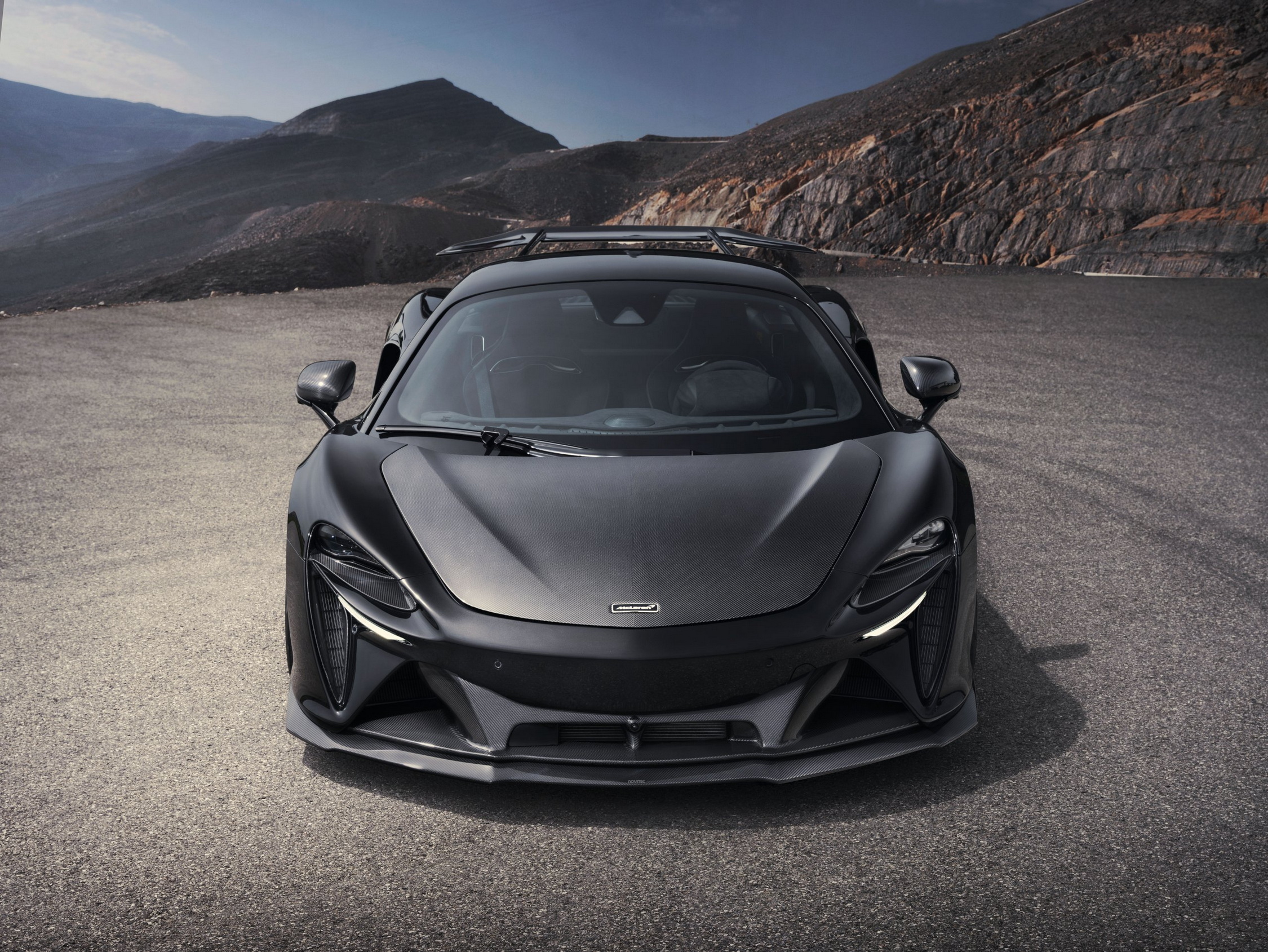 McLaren Artura Looks Ready For Take Off With Novitec’s Giant Whale-Tail Spoiler | Carscoops