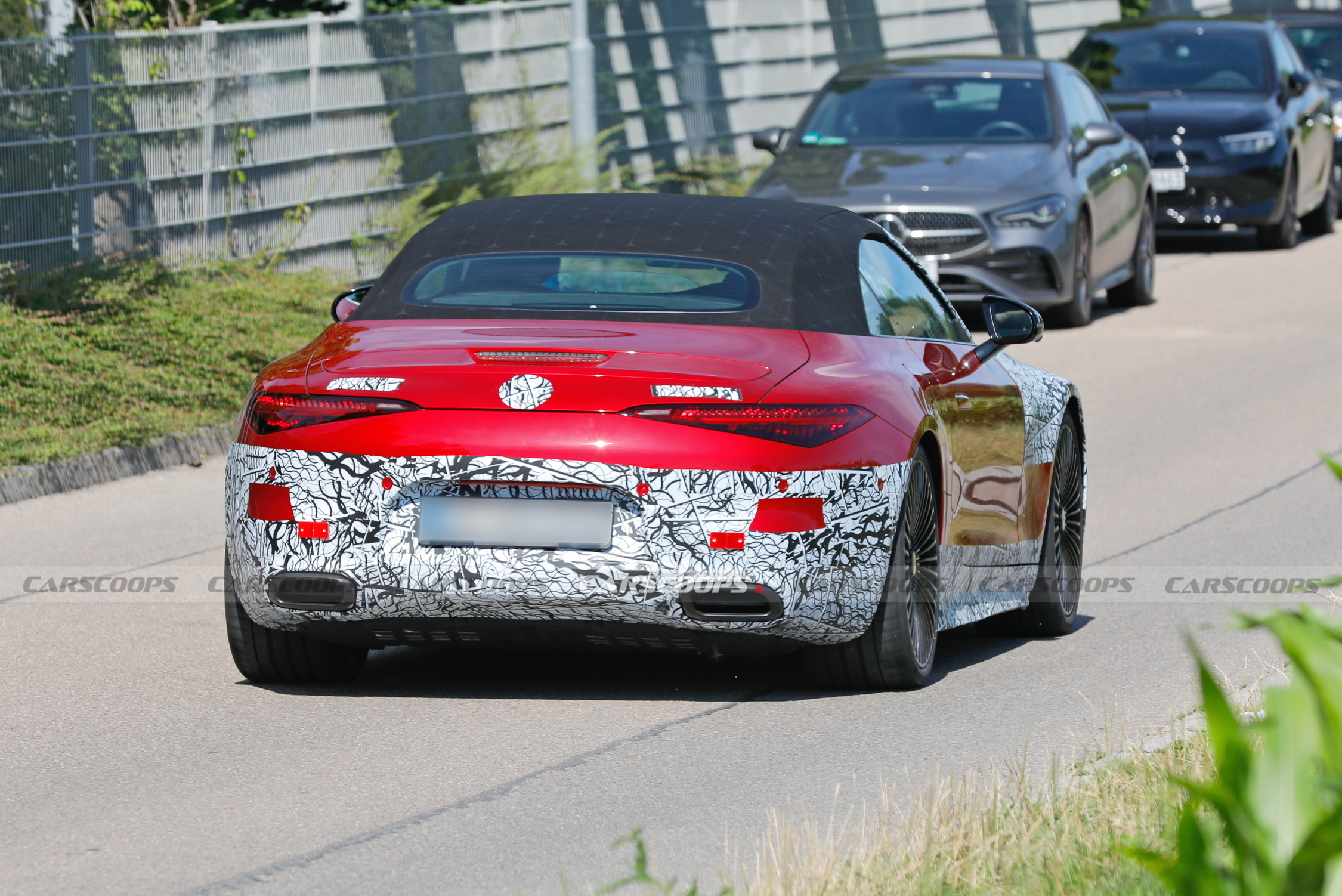 Mercedes-Maybach SL Flaunts Opulent Ambitions In First Spy Shots ...