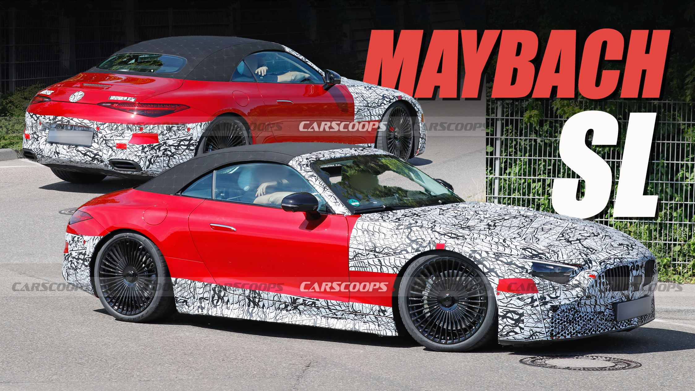 Mercedes-Maybach SL Flaunts Opulent Ambitions In First Spy Shots ...