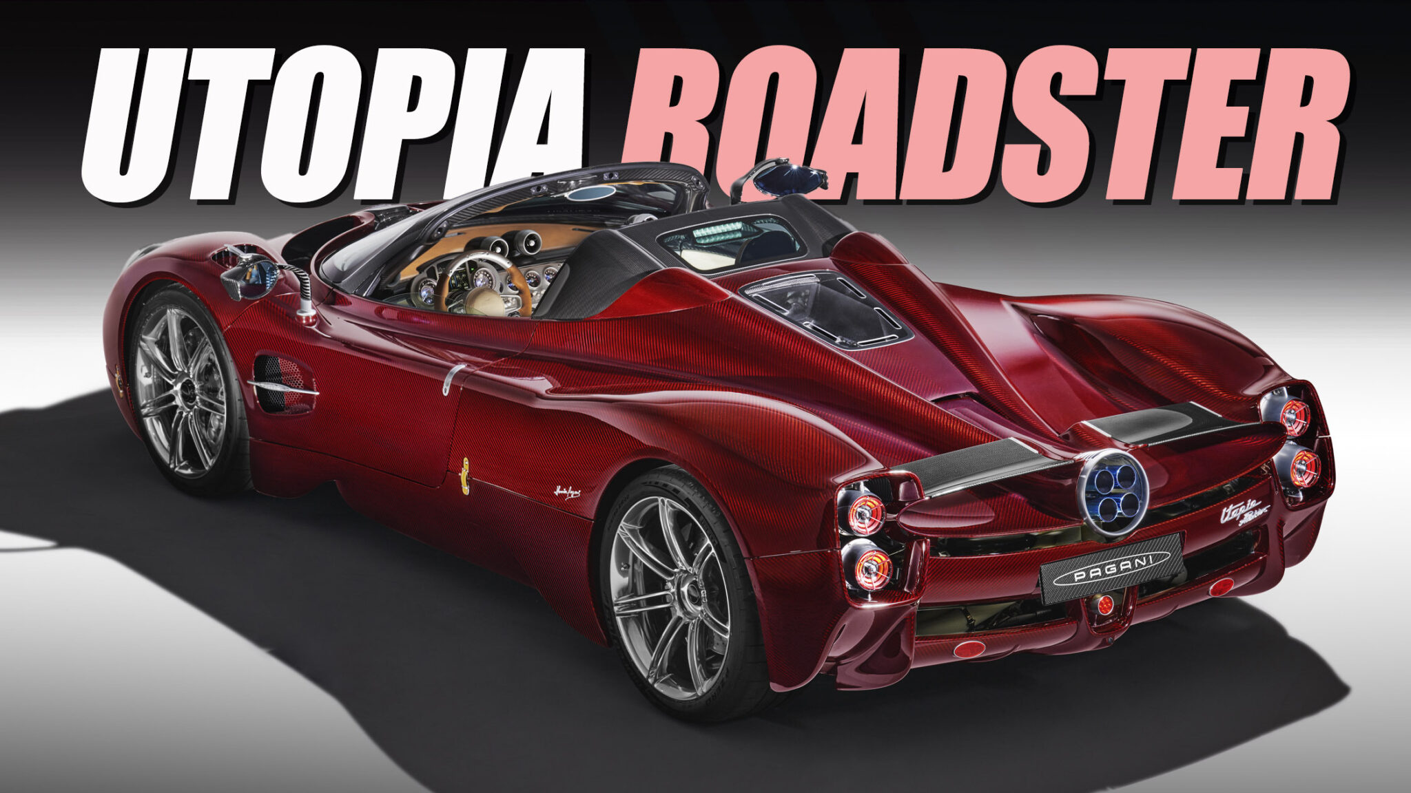 Pagani Utopia Roadster Weighs The Same As The Coupe, Costs $3.4M ...