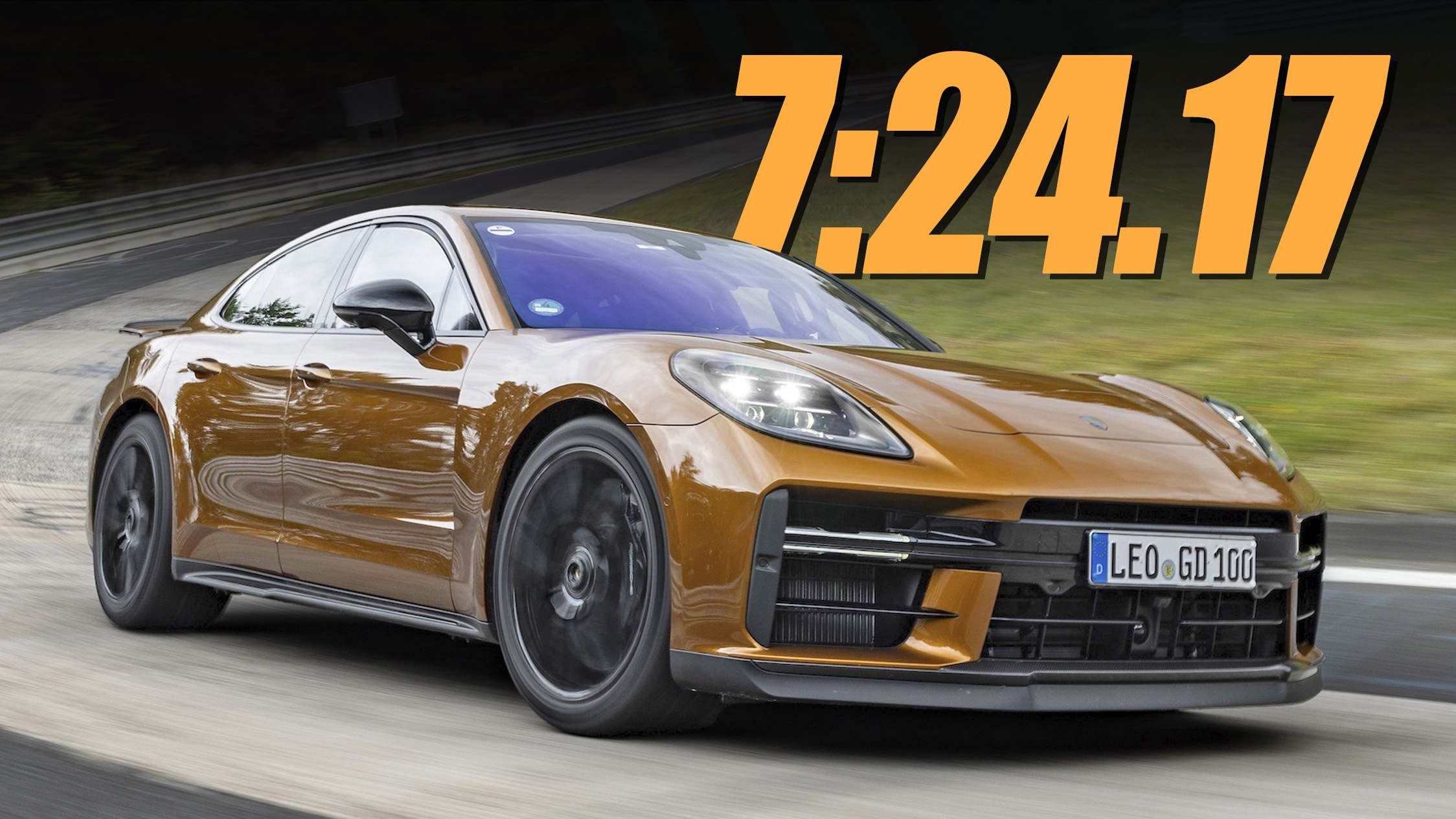 Watch Porsche’s Panamera Shatter The Nurburgring Record From The Driver ...