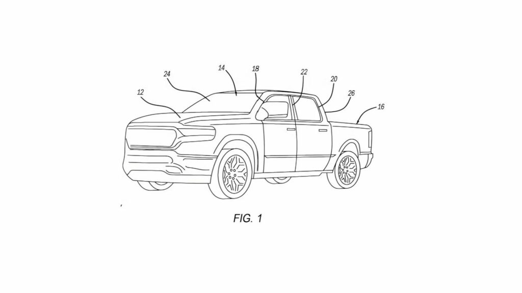 Ram Patents Removable Third-Row For Pickup Trucks | Carscoops