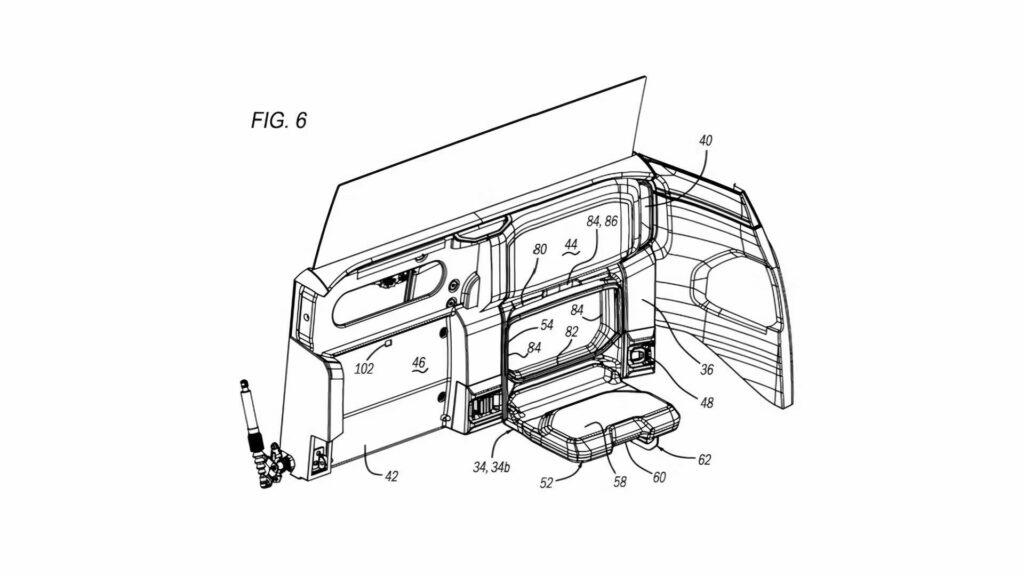 Ram Patents Removable Third-Row For Pickup Trucks | Carscoops