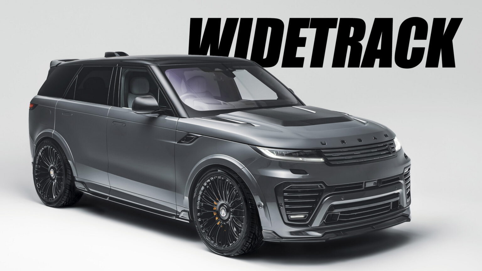 Forget Subtlety, Urban Turns Range Rover Sport Into A Carbon Fiber ...