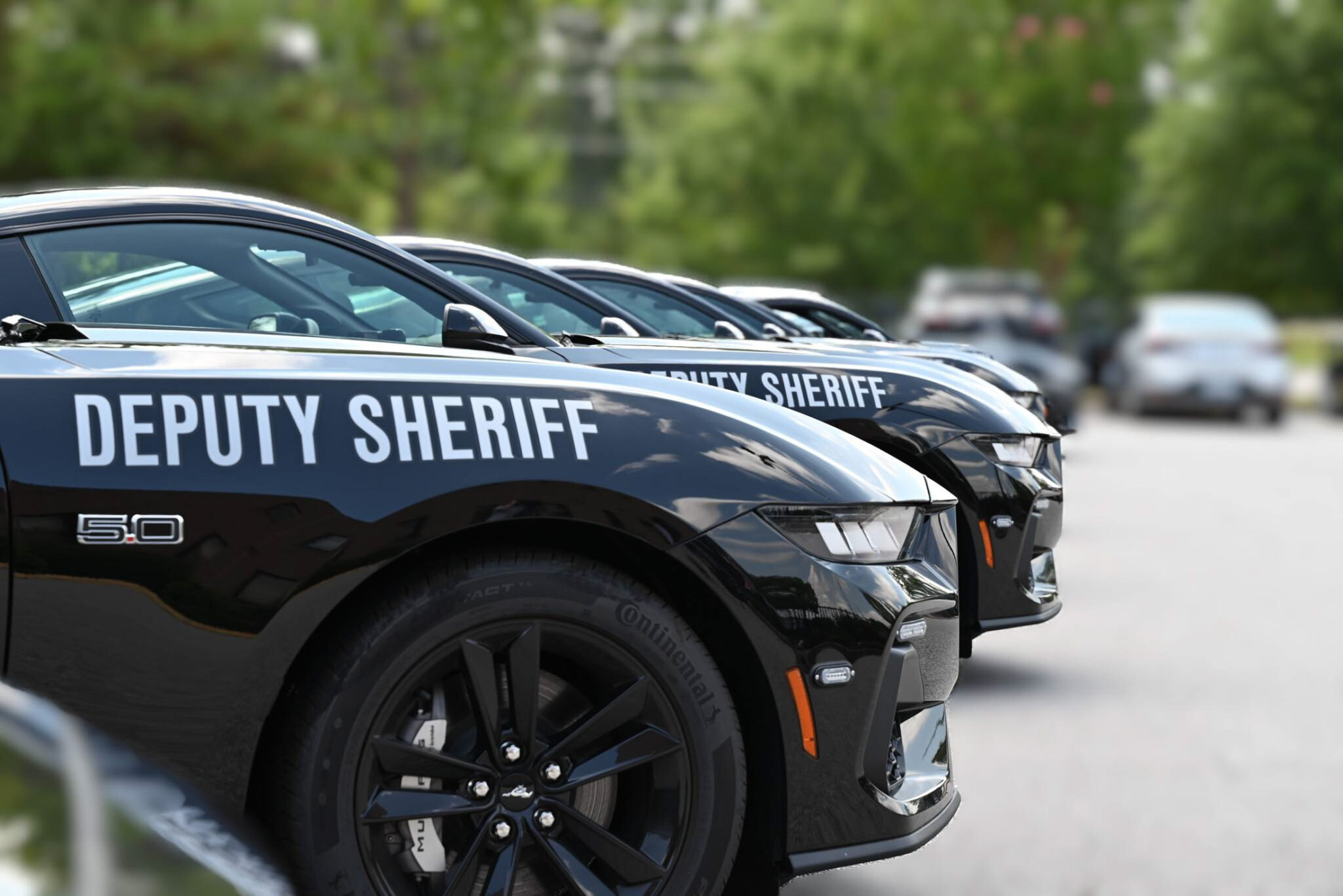 A South Carolina Sheriff Treated His Officers To 17 New Mustang GTs ...