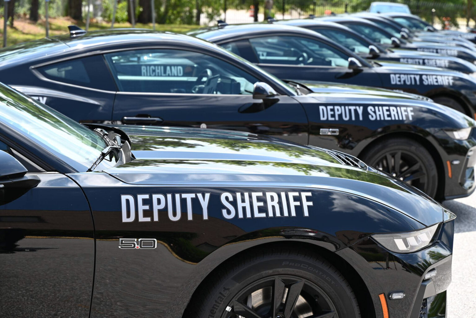 A South Carolina Sheriff Treated His Officers To 17 New Mustang GTs ...